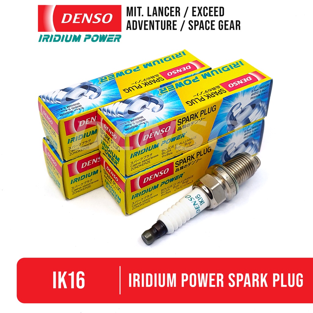 Denso IK16 Iridium Power Spark plug for Mitsubishi Lancer / Adventure ...