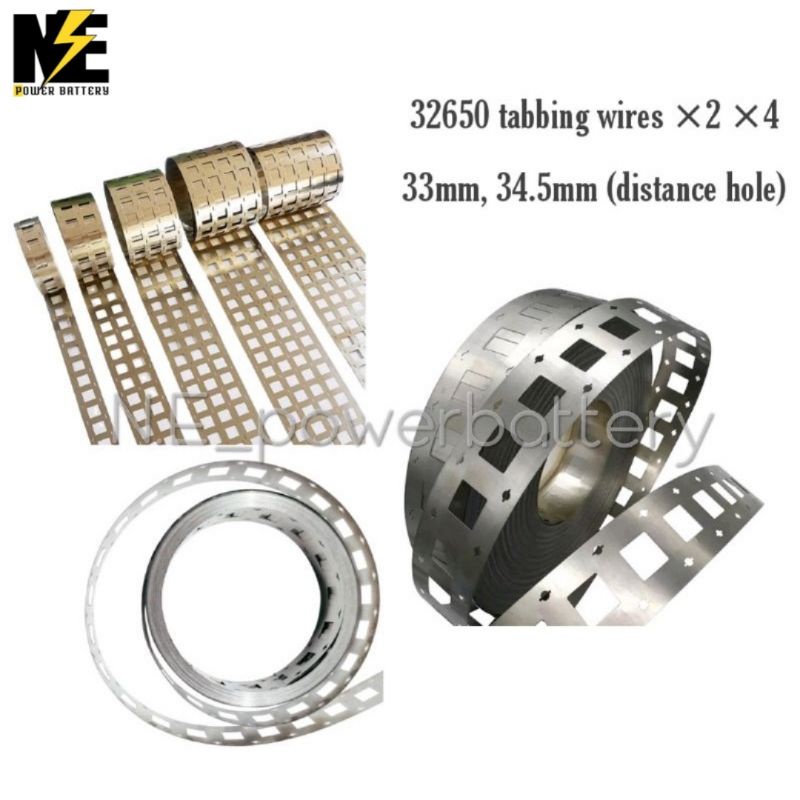 Tabbing wire for 0.2mm 33mm 34.5mm for Lifepo4 32650 battery per meter ...