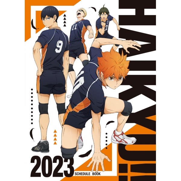 Haikyuu 2023 planner/schedule book by Ensky | Shopee Philippines