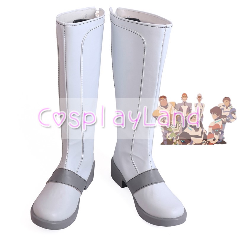 Voltron Legendary Defender Season 8 Cosplay Boots Shoes White Men Shoes ...