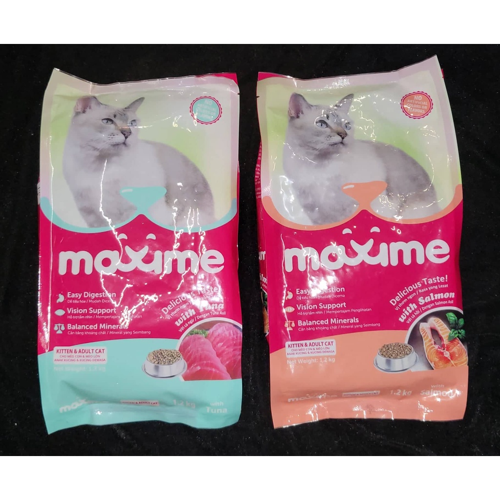 Maxime Dry Cat Food For All Ages Kitten And Adult Cat Tuna And Salmon