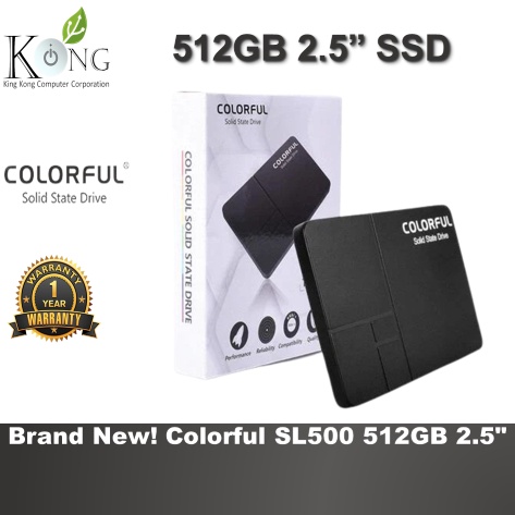 COLORFUL SL500 512GB SSD SATA INTERFACE | Shopee Philippines