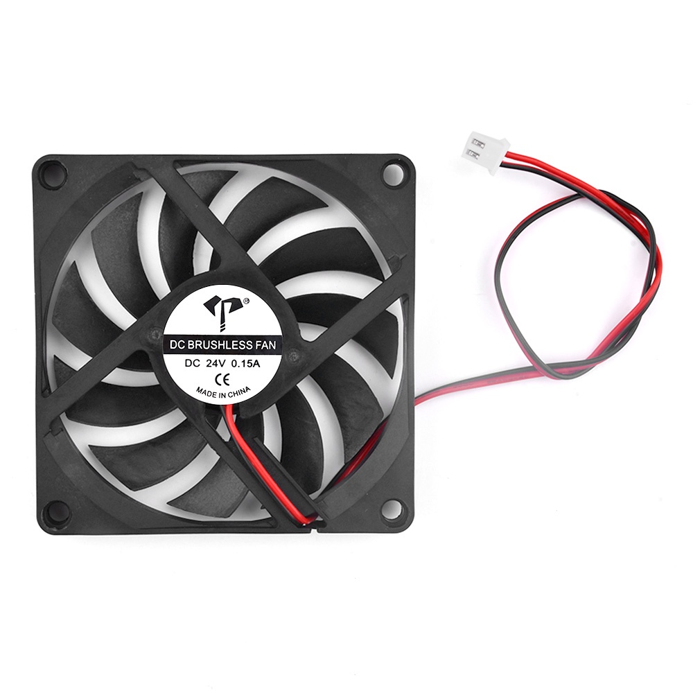 Pcbfun 8010/8015/8020/8025 D 5/12/24V 2.4W 8cm Cooling Fan Cooler for Computer Case | Shopee ...