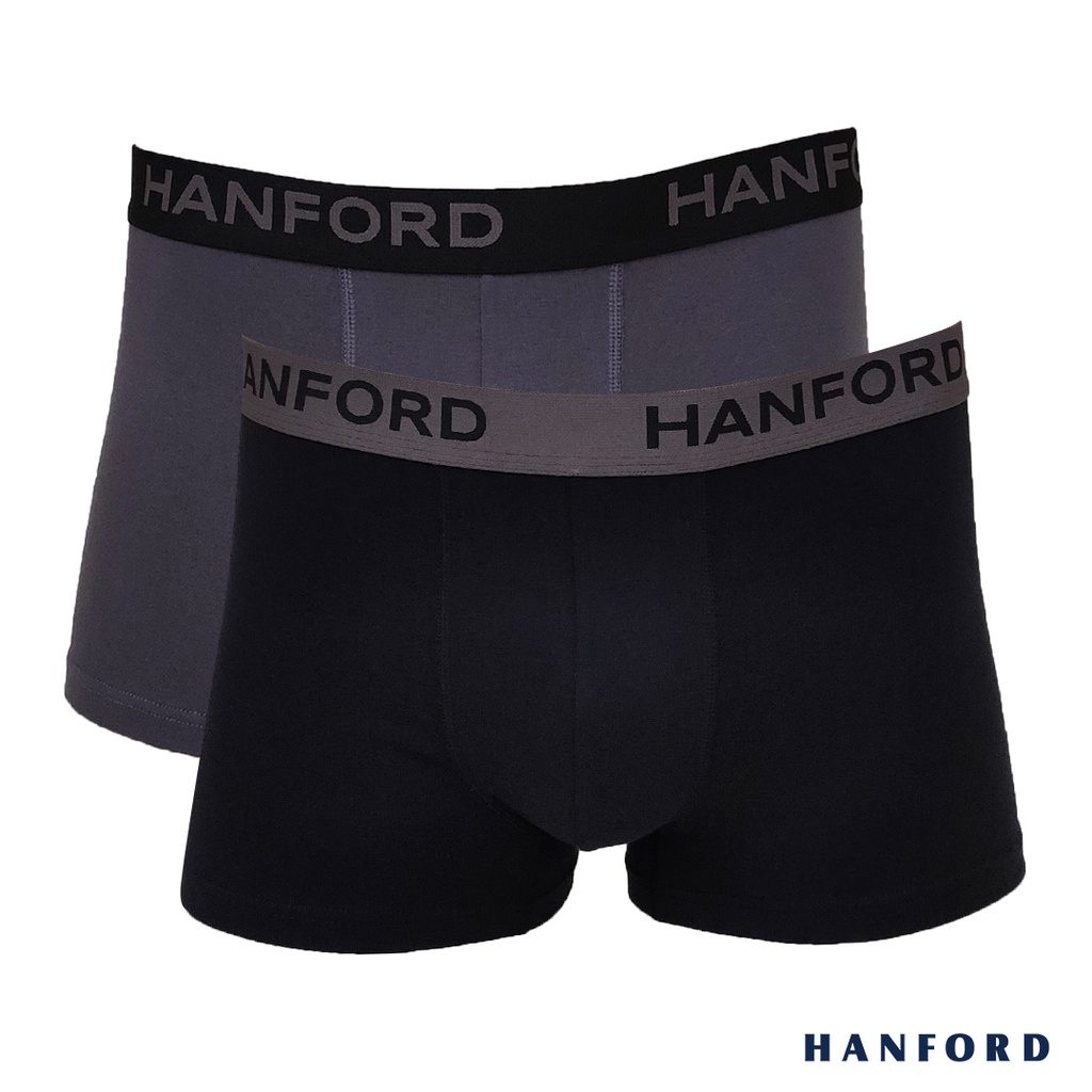 Hanford Men Cotton w/ Spandex Boxer Briefs Dark Knight Collection ...