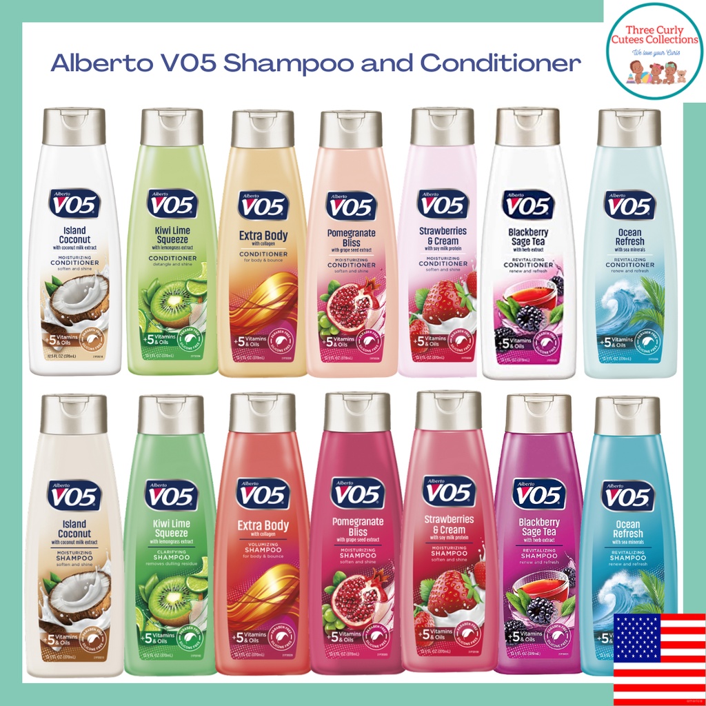 Alberto V05 Shampoo and Conditioner | Shopee Philippines