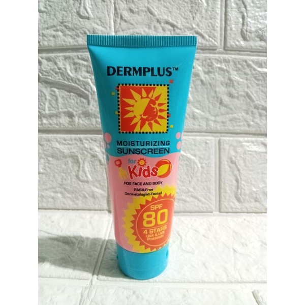 Dermplus moisturizing sunscreen for face in body (100ml) | Shopee ...