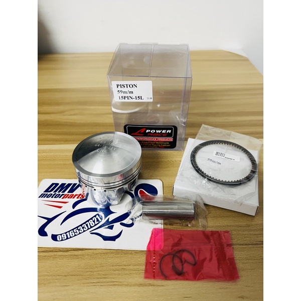 Lhk Racing Blank Piston Kit Full Dome 59mm to 67mm Pin15-15L | Shopee ...