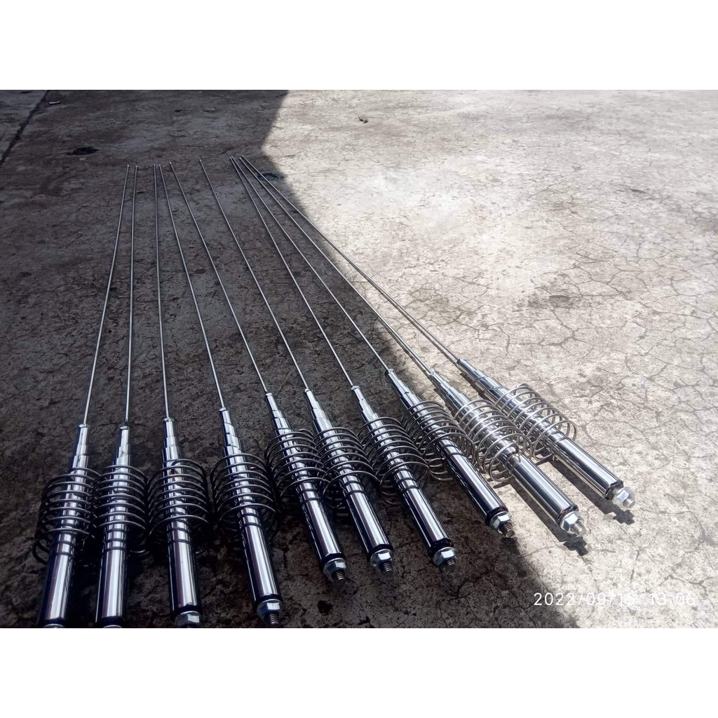 ANTENNA STAINLESS TRICYCLE/JEEPNEy /OWNER #06 WITH SPRING HOLLOW ON ...