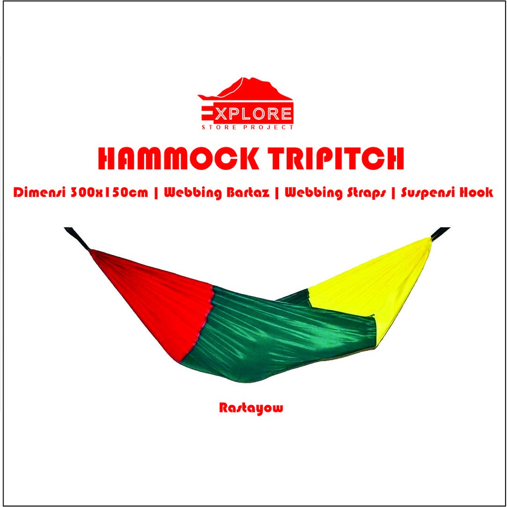 Explore STORE PROJECT || Hammock Color Combination HAMMOCK Thick HAMMOCK TRIPITCH HAMMOCK RASTA ...