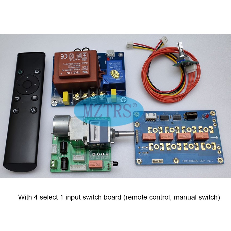 ALPS27 Motor Potentiometer Remote Control Volume Board For Audio ...