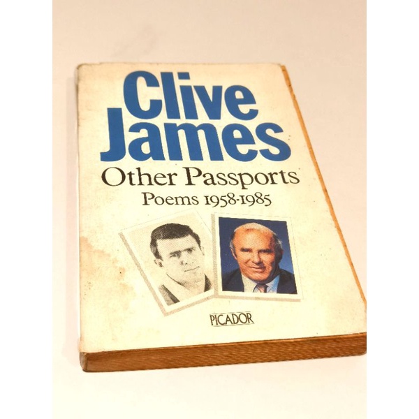 Clive James Other Passports Poems 1958 - 1985 Book | Shopee Philippines