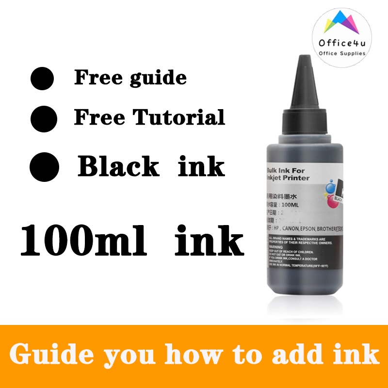 30ml /100ml ink For HP 60 61 62 63 65 67 678 680 682 901 Canon PG 745 ...
