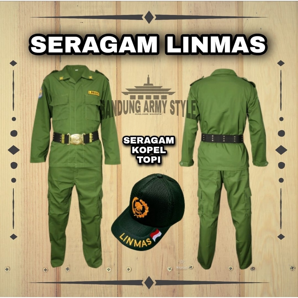 Uniform / Uniform / Uniform/Village Security Uniform / Suit | Shopee ...
