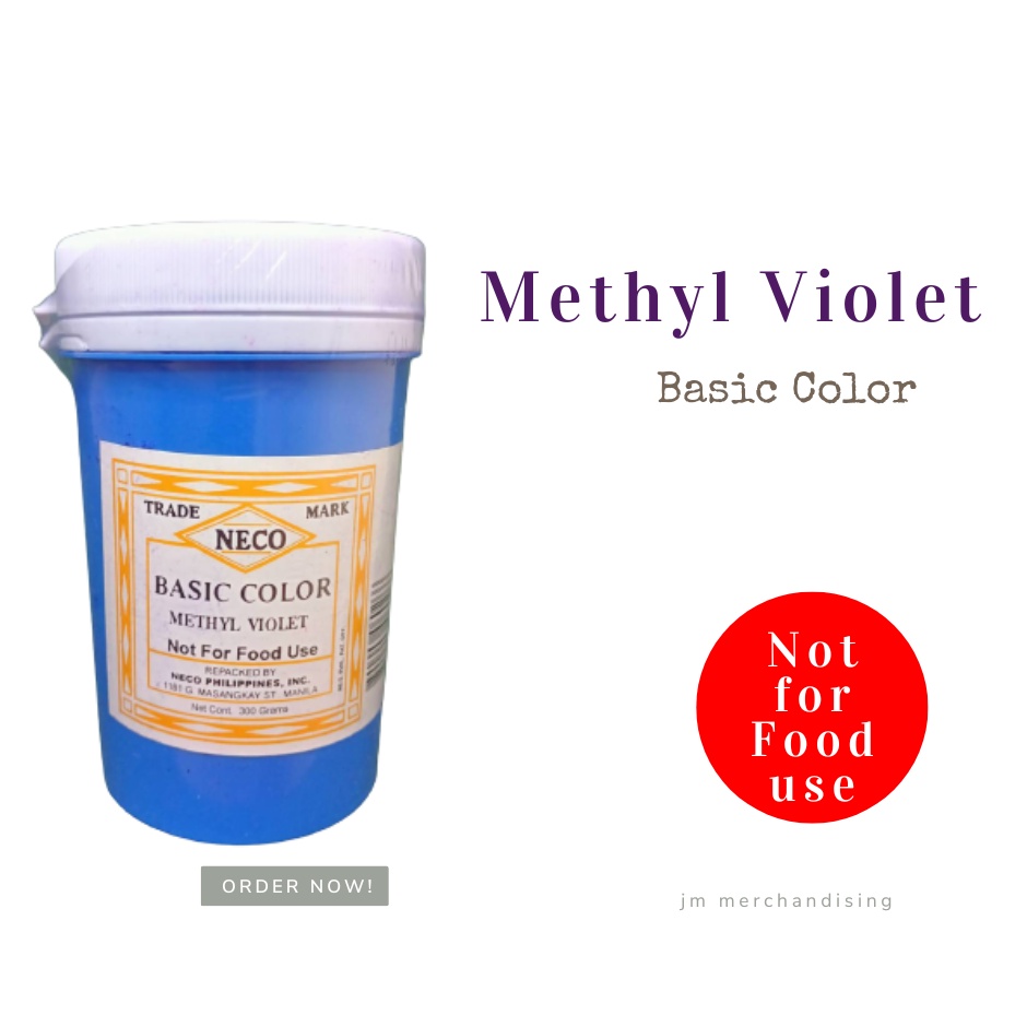 NECO Methyl Violet Basic Color 300gms Used in Handicrafts, NOT for food ...