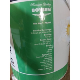 BOYSEN Cool Shades , Reflecting Heat / Init Roof Paint Spring Green ...