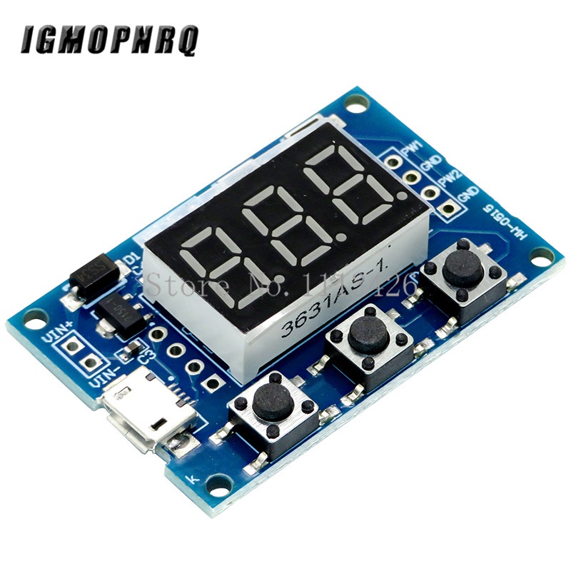 Micro USB DC 2CH Adjustable PWM Signal Generator Duty Cycle Pulse ...