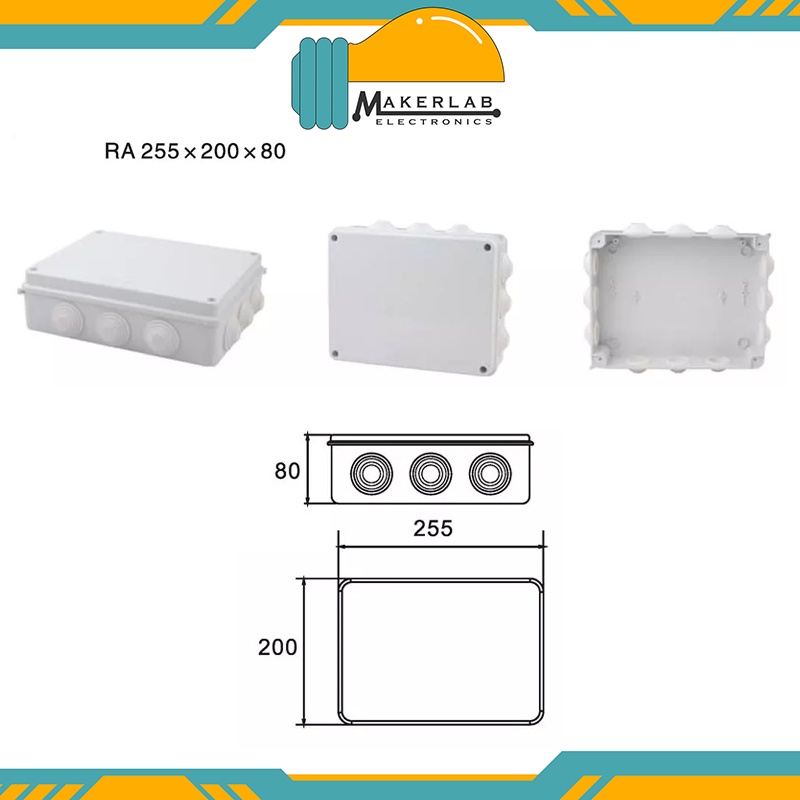 CCTV Outdoor Junction Box IP65 IP55 IP44 Weather Water Proof Enclosure ...