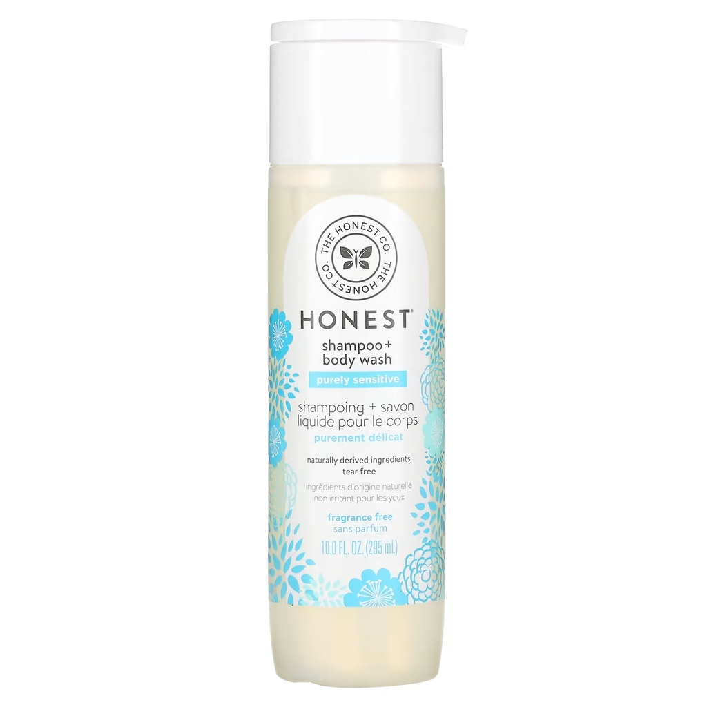 The Honest Co. Shampoo + Body Wash Shampoing + Savon Purely Sensitive ...