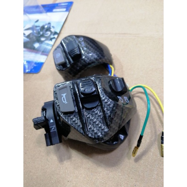 Handle Switch Mio Scooter Carbon Black Color | Shopee Philippines