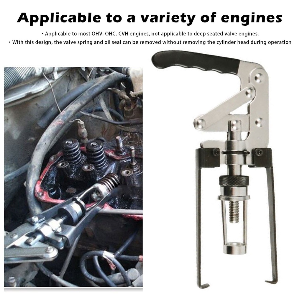 Universal Overhead Valve Spring Compressor Remover Installer Tool For ...