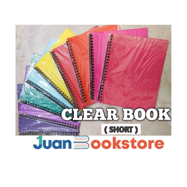 MGK CLEARBOOK A4/SHORT AND LONG SIZES 20 SHEETS/PC - REFILLABLE ...