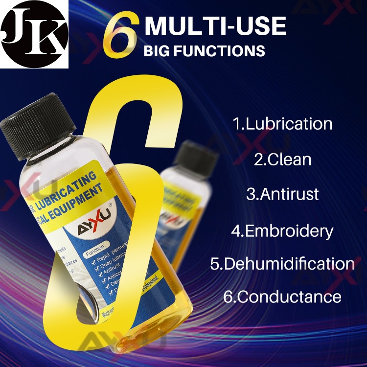 JK AYXU 60ML Multi-Function Anti Rust lube oil Anti Knock Bolt Loose Door Lock Locking Chain ...