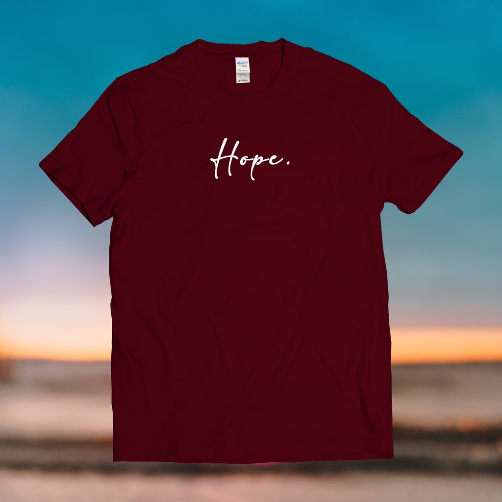 HOPE T-shirts (MINIMALIST) Custom-made 100% Premium Cotton | Shopee ...