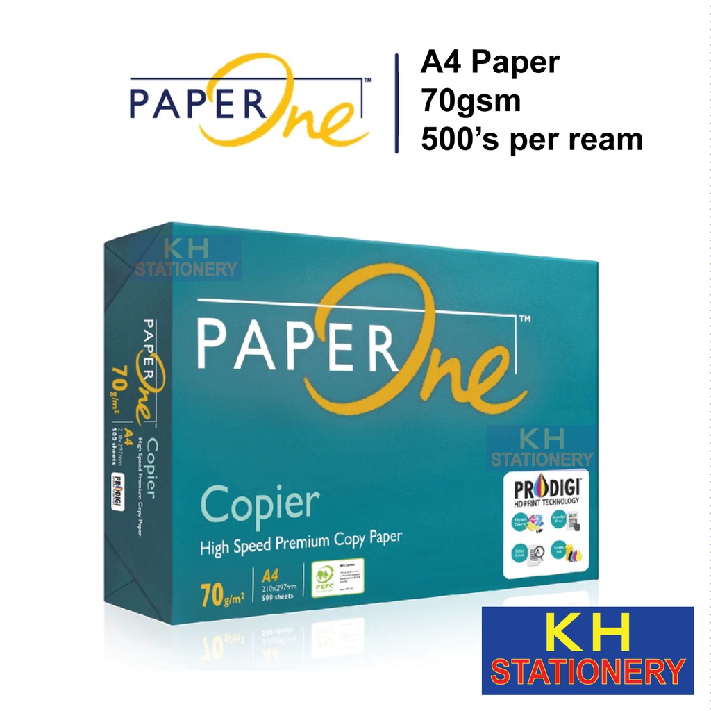Paper One A4 70gsm-500 sheets / 70gsm Paper /A4 70gsm Paper One / PaperOne A4 Paper 70 gsm ...