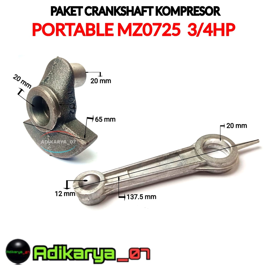 PACKAGE handlebar piston compressor controd compressor Crutches axle ...