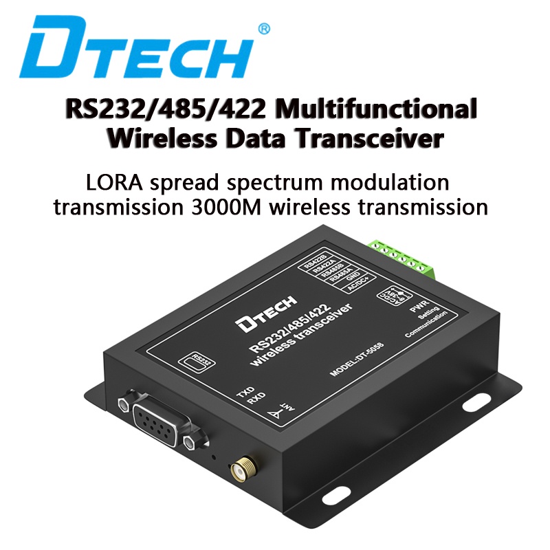 Dtech RS232 to LORA RS232/RS485/RS422 to LORA Wireless Data Transmitter ...