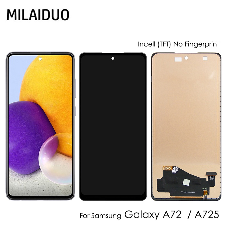Incell TFT For Samsung Galaxy A72 4G A725 A725F/DS LCD Display Touch ...