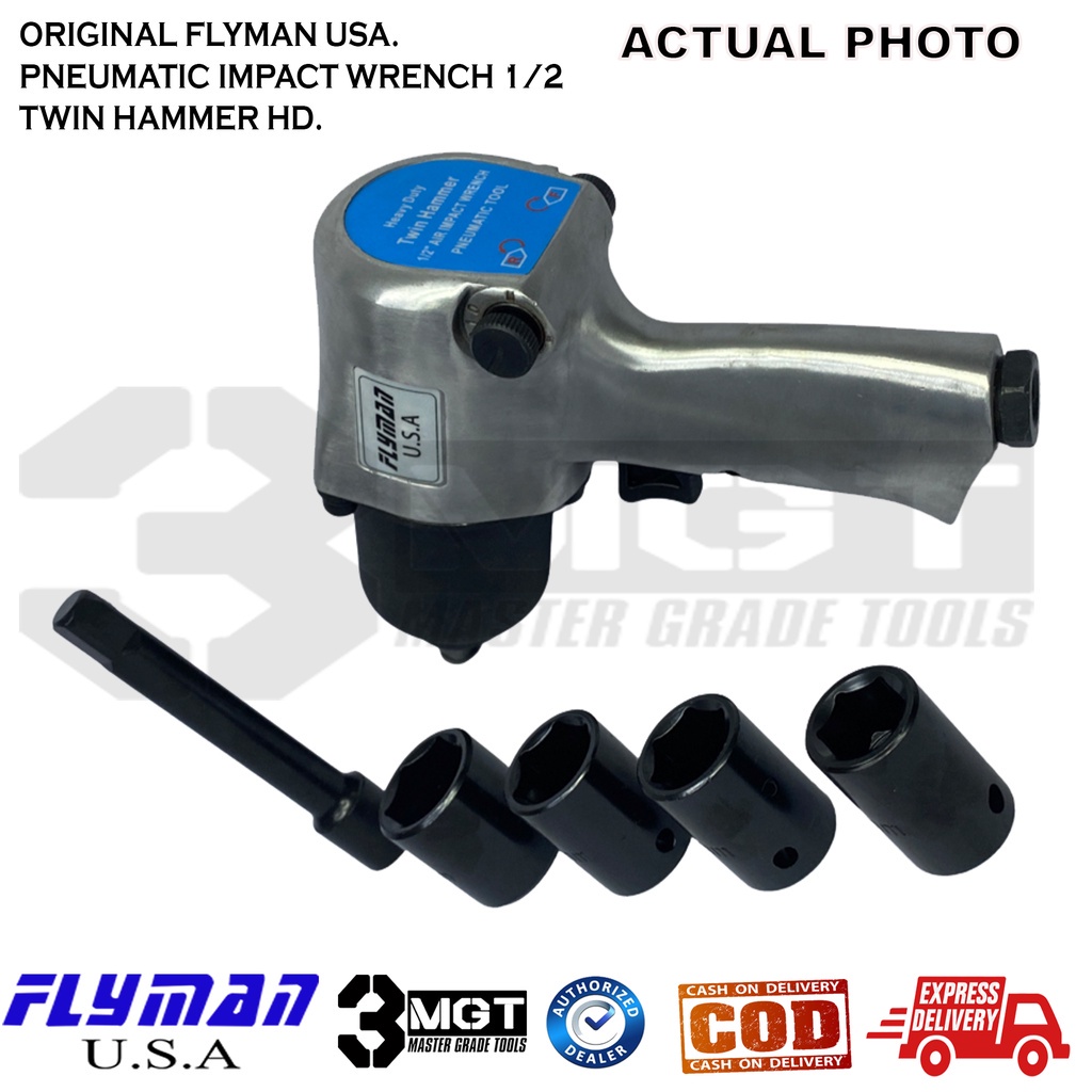 3MGT FLYMAN PNEUMATIC IMPACT / AIR IMPACT TWIN HAMMER | Shopee Philippines