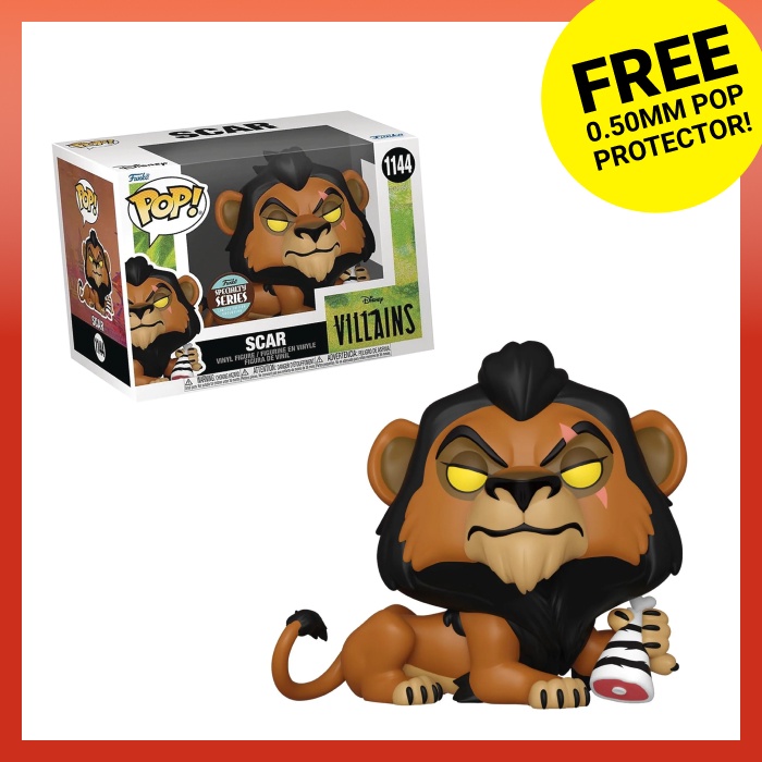 Disney Lion King Scar w/Meat (Specialty Series) #1144 Funko Pop Vinyl ...