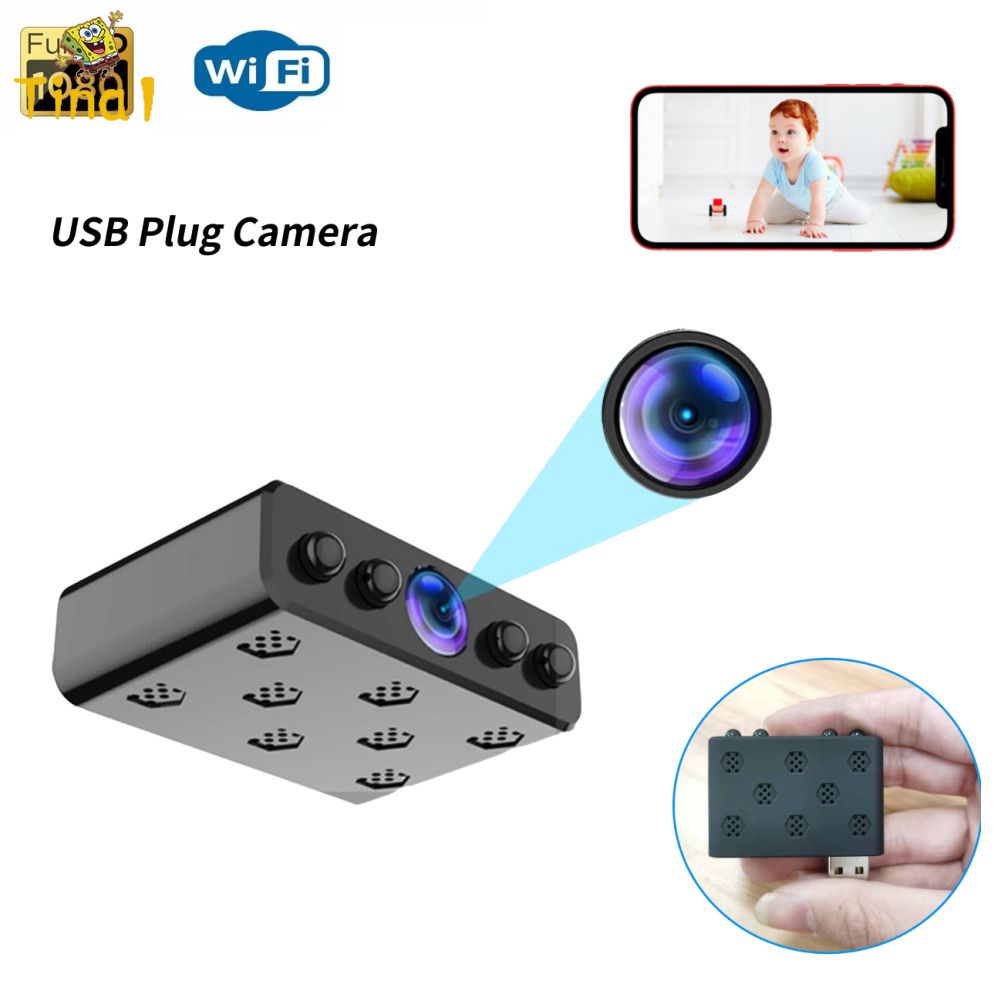 4k Wireless Hidden Camera Wi-Fi Mini cctv camera wifi connect to ...