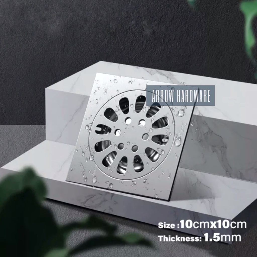 Spring Floor Drains Stainless Steel Shower Drainer Bathroom Waste Drain ...