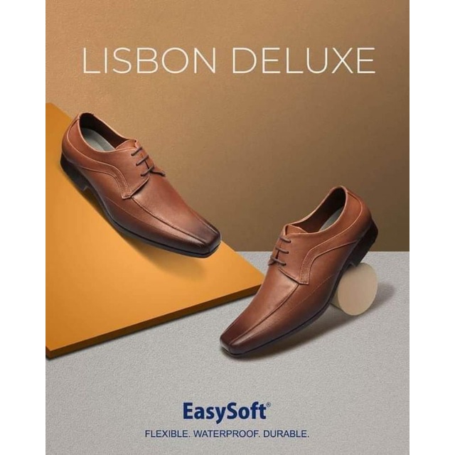 Easy Soft Shoes LISBON Deluxe Formal Shoes by World Balance-BROWN ...