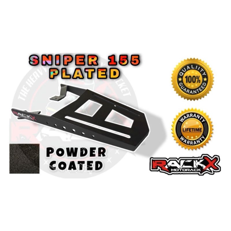 RACK X MONORACK BRACKET FOR SNIPER 155 PLATED | Shopee Philippines