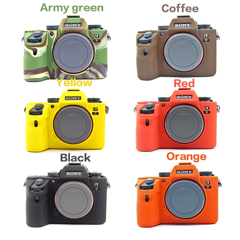 Silicone Camera Case Bag Cover for Sony A7III A7RM3 A7R3 A7RIII A7M3 ...