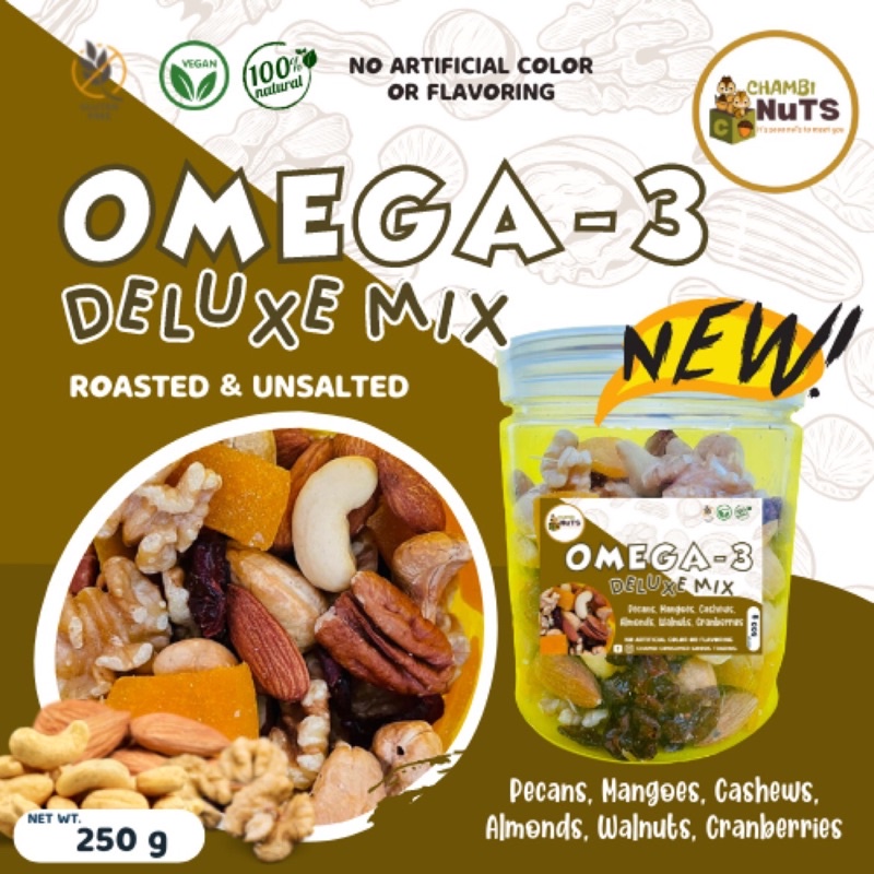 Omega-Deluxe Mix 200g | Shopee Philippines