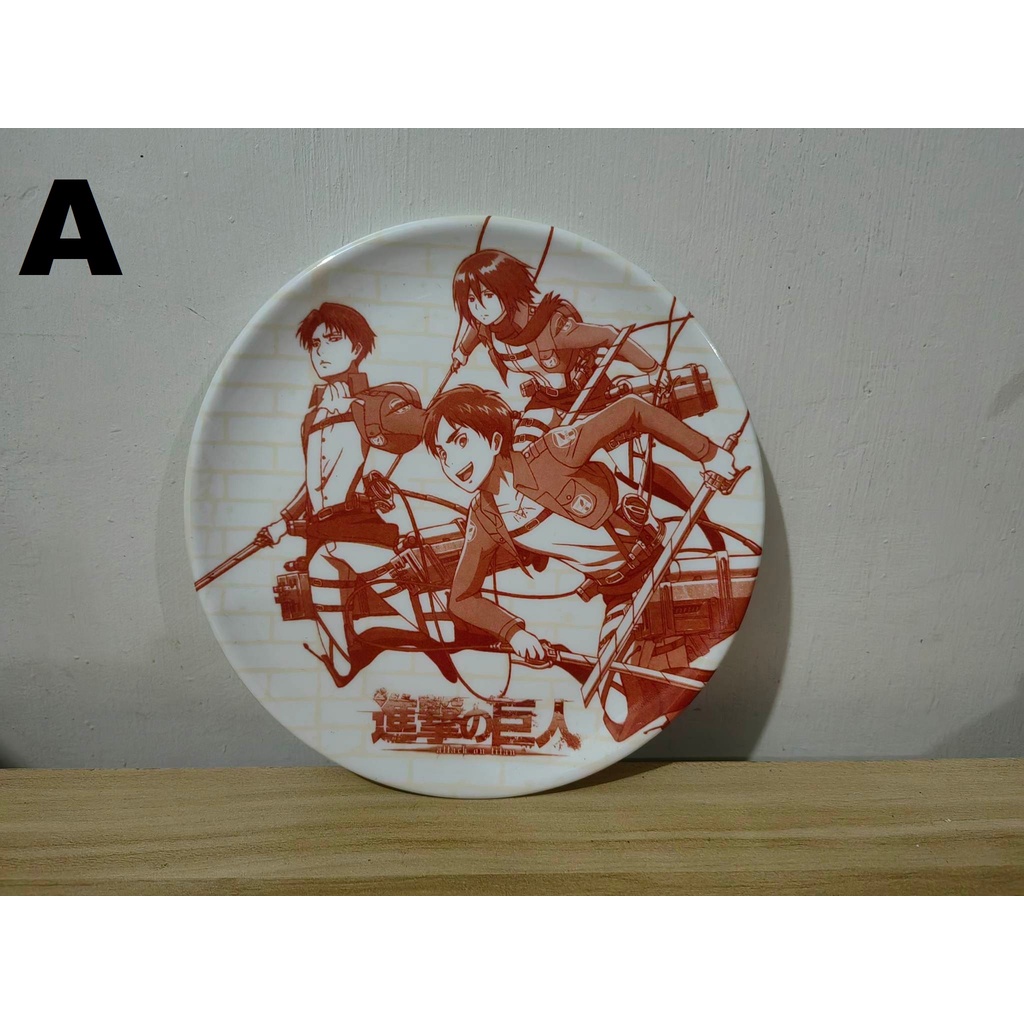 Anime Plates (Attack on Titan and Vocaloid) | Shopee Philippines