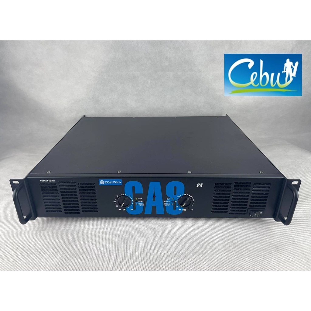 Tosunra CA8 P4 power amplifier 2U 600watts max power good for tweeter ...