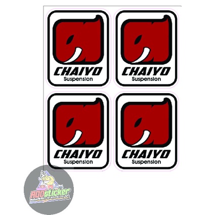 Chaiyo Shock Sticker 1 Set Of 4 Pieces | Shopee Philippines
