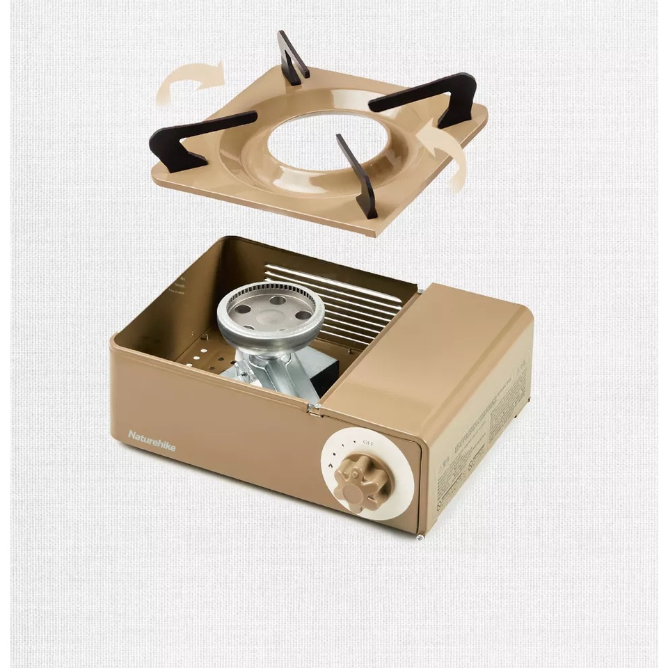 Naturehike Mini Cassette Butane Gas Stove with Carry Case 2kw Outdoor ...