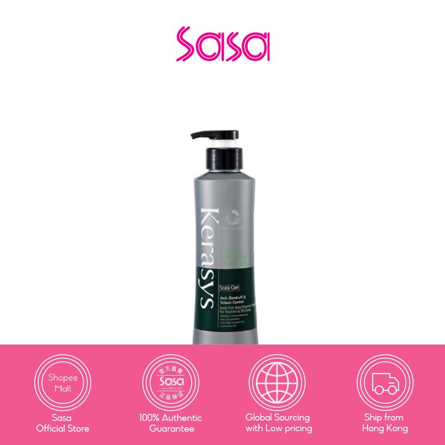 KeraSys Scalp care balancing shampoo 600g | Shopee Philippines