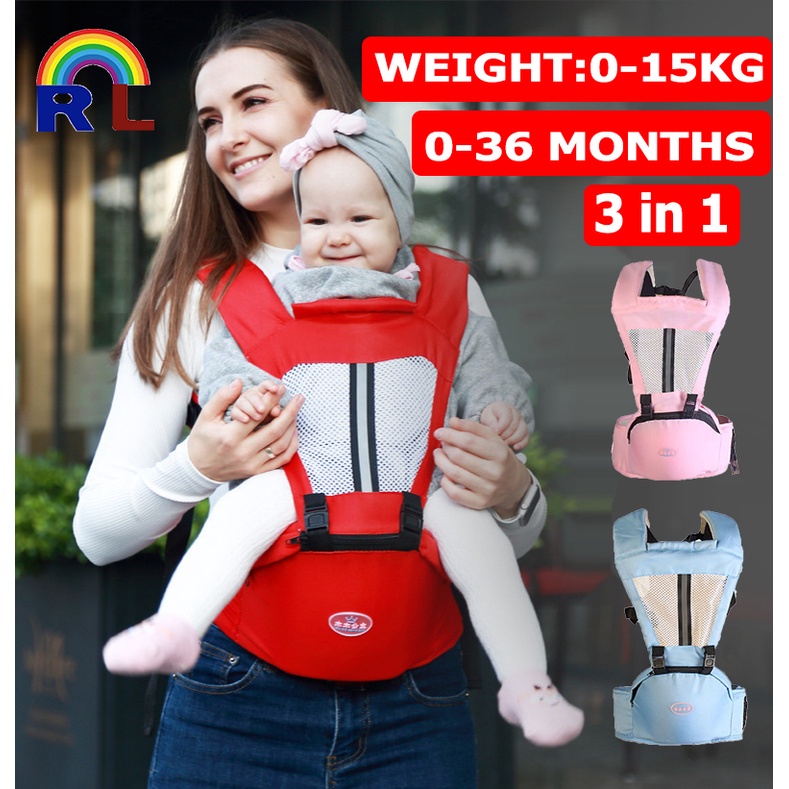 Baby Carrier Storage Function Infant Toddler Backpack Bag Gear Hip Seat ...