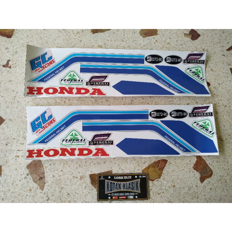 Honda gl series helmet stripping stickers | Shopee Philippines