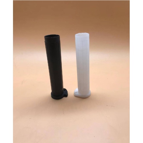 TLJ Motorcycle 1PC Throttle Pipe Plastic Black/White 1 Cable Hole ...