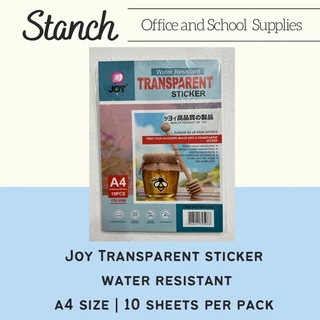 Shop sticker paper transparent for Sale on Shopee Philippines