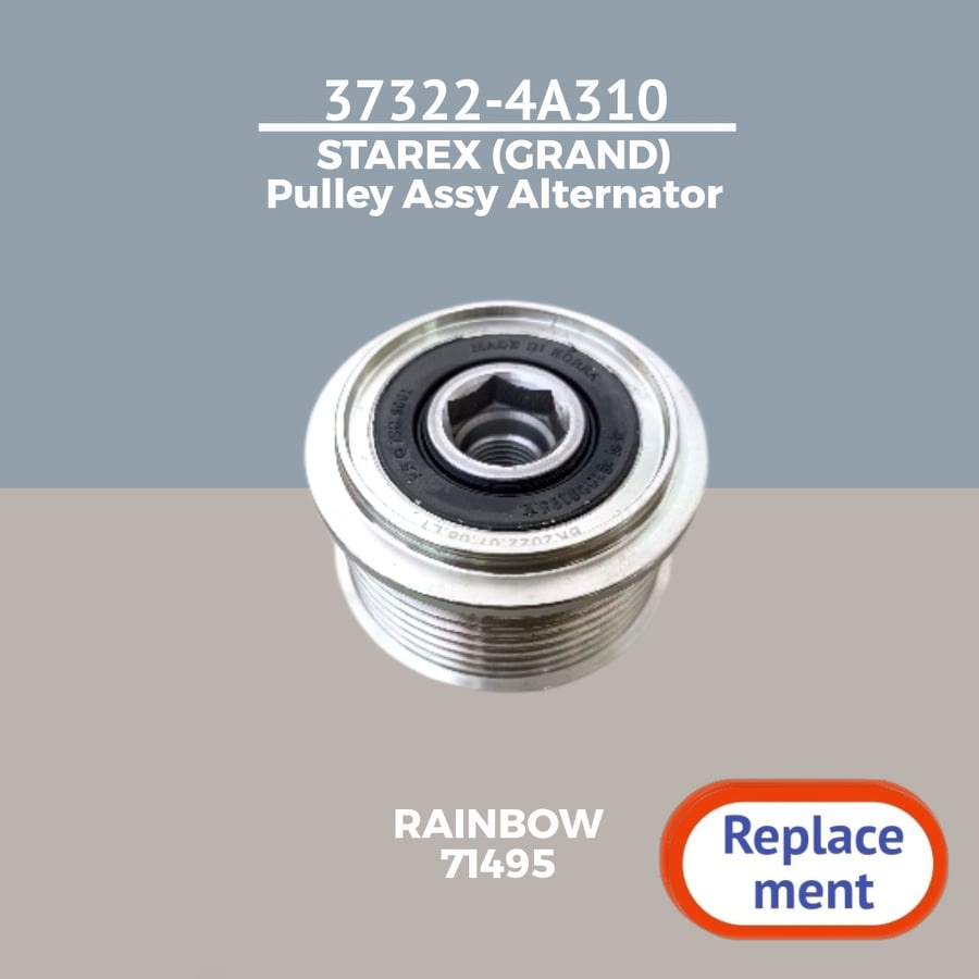 Pulley Assy Alternator for HYUNDAI Starex (Grand) [Replacement] Part ...