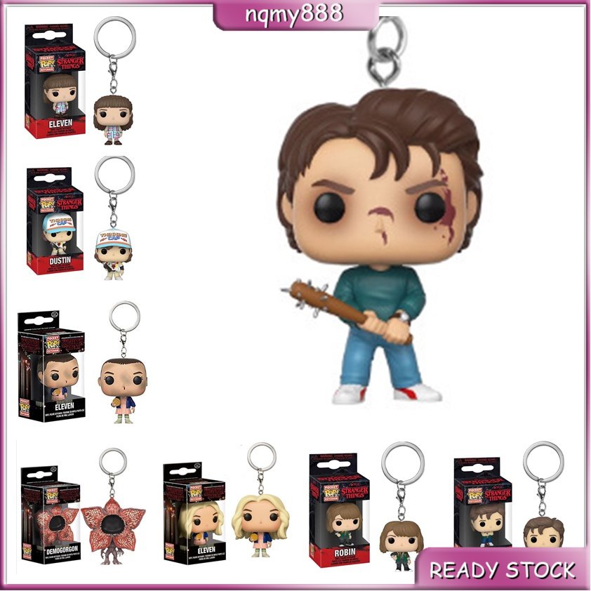 Funko Pop Stranger Things Eleven Dustin Robin Steve Demogorgon Barbara ...
